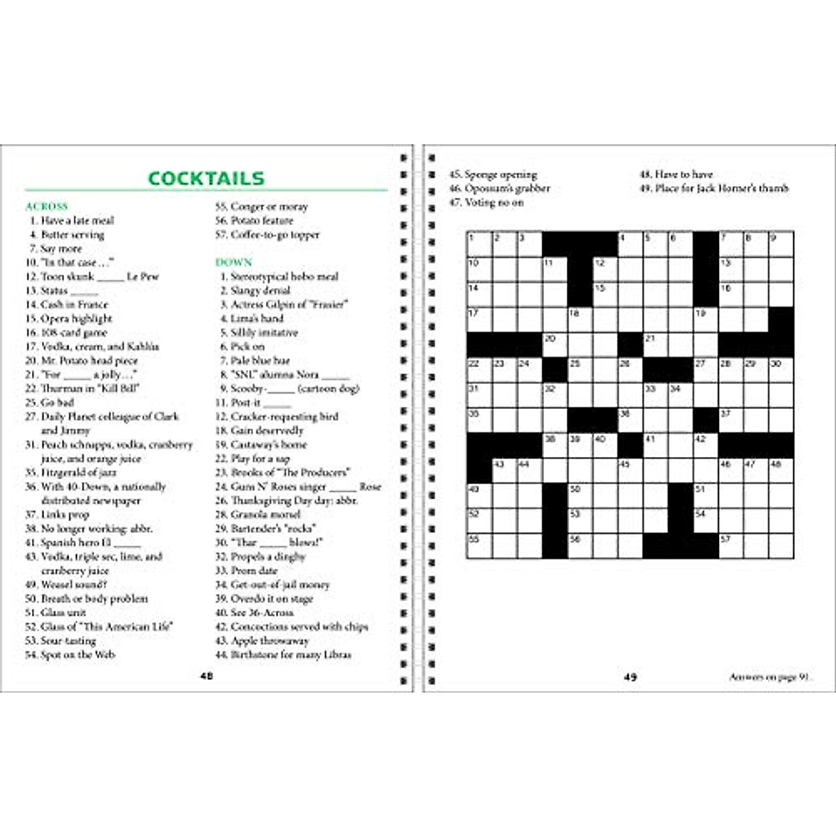 AARP Large Print Crossword Puzzles