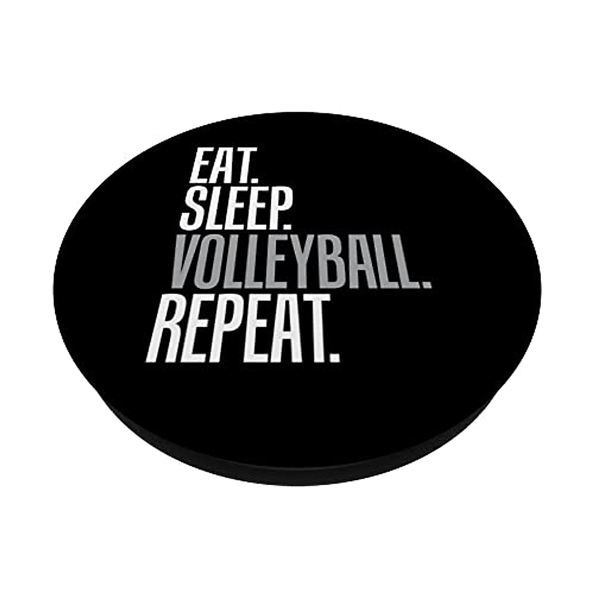 Eat Sleep Volleyball Repeat Cool Tee for Vollyball Players PopSockets Swappable PopGrip