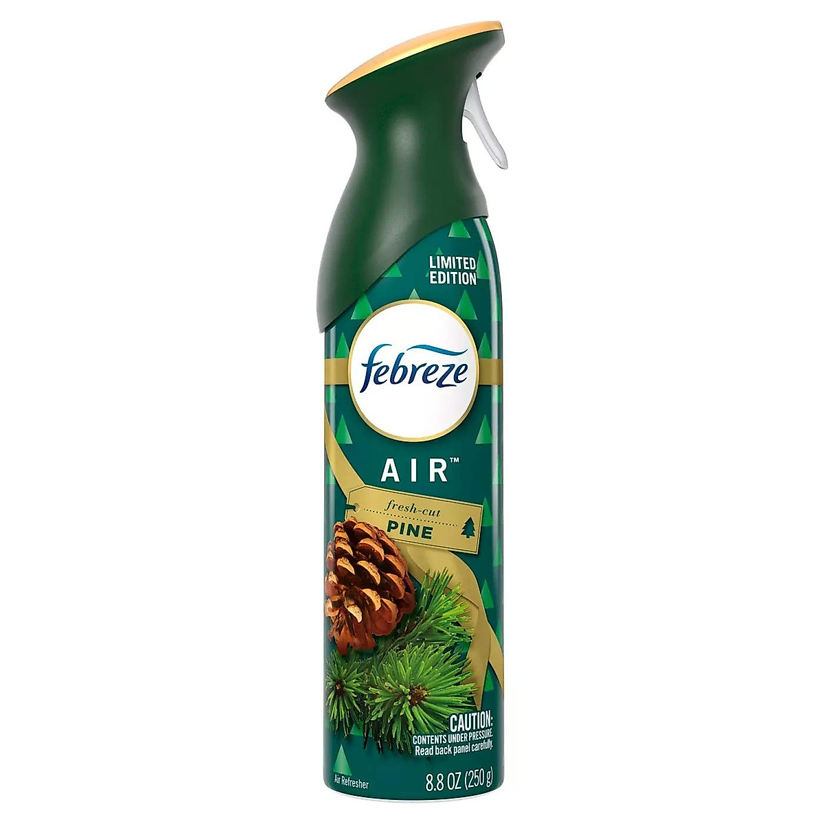 Febreze Air - Air Freshener Spray - Fresh-Cut Pine - Limited Edition Holiday Collection 2020 - Net Wt. 8.8 OZ (250 g) Per Bottle - Pack of 2 Bottles