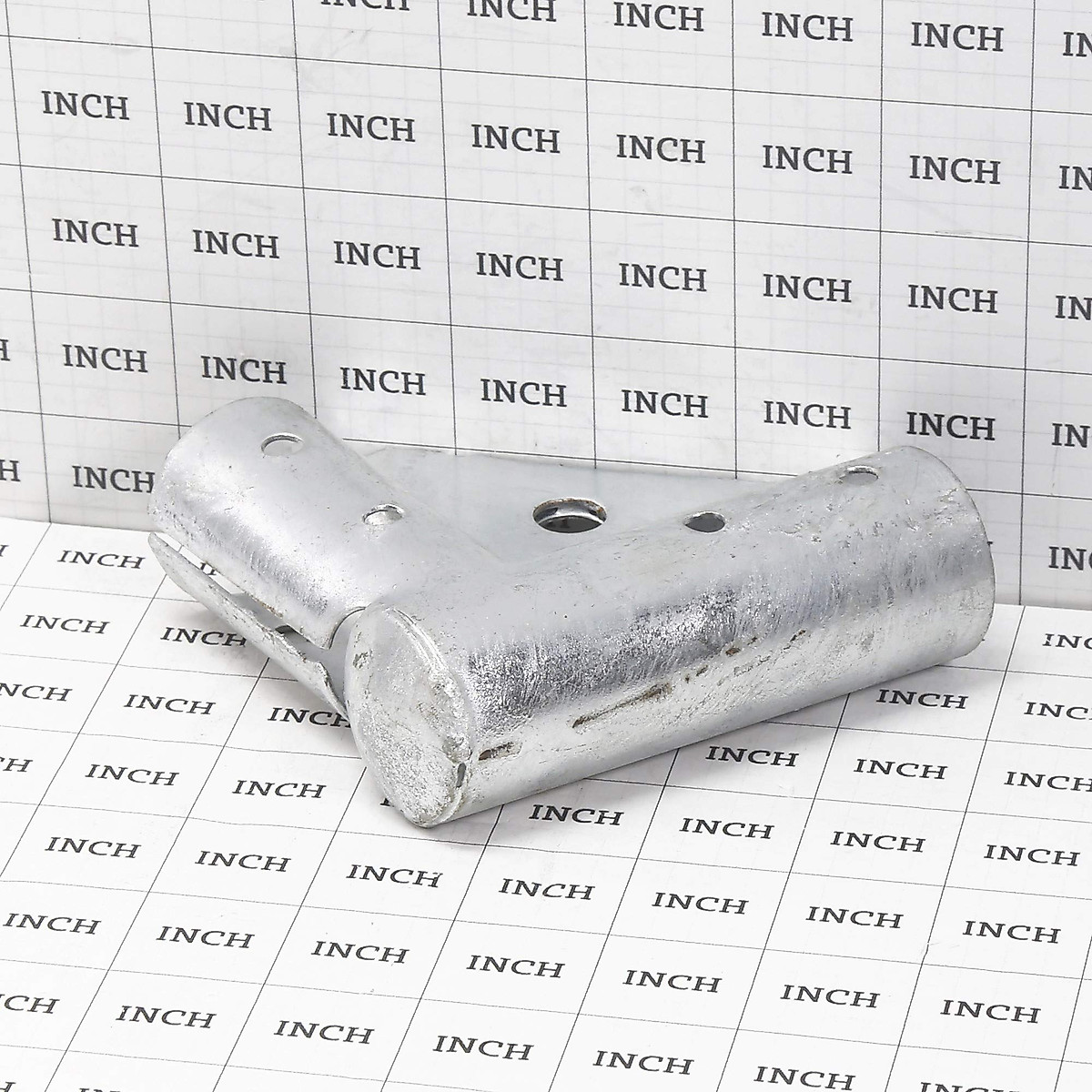 Plum Fittings 1 3/8" x 1 3/8" Chain Link Fence Top Gate Corner | Pressed Steel Top Gate Corner | Top Gate Elbow | Pack of 4