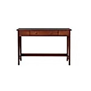 BOWERY HILL 1-Drawer Transitional Wood Desk in Antique Tobacco