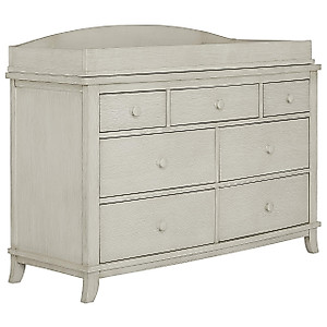 Evolur Signature Amsterdam Changing Tray, Glazed Brush White