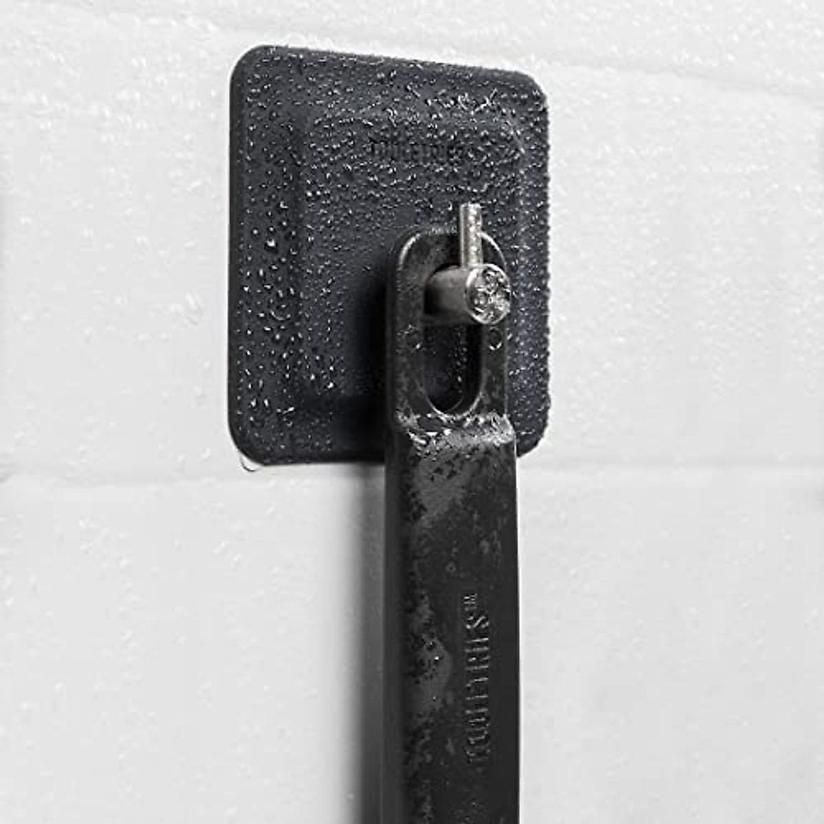 Tooletries - The Arnold Bathroom & Storage Hook - Silicone Toiletry Organizer, Shower & Bathroom Accessory - Features Silicone-Grip Technology, Removable & Reusable - Charcoal