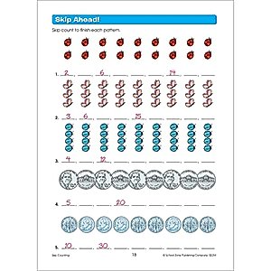 School Zone - Multiplication Facts Made Easy Workbook - 64 Pages, Ages 8 to 10, 3rd Grade, 4th Grade, Math, Skip Counting, Arrays, Word Problems, and More (School Zone I Know It!® Workbook Series)