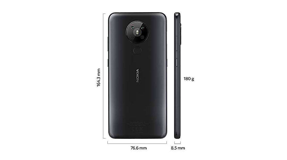 Nokia 5.3 Unlocked Smartphone - 2-Day Battery & Quad Camera