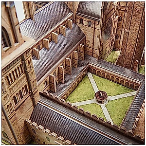 4D Build, Harry Potter Deluxe Hogwarts Castle with Astronomy Tower & Great Hall Over 2ft. Wide Model Kit 384 Pcs | 3D Puzzles for Adults & Teens 12+