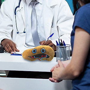 GIANTmicrobes Spleen Plush, Spleen Stuffed Animal, Stuffed Spleen, Spleen Removal, Spleen Funny, Spleen Pillow, Spleen Plush Toy, Stuffed Spleen Plush, Plush Spleen, Spleen Toy, Spleen Surgery Gifts