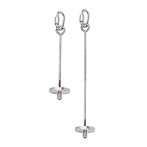 Bird Food Holder,Stainless Steel Bird Feeder, Parrot Bird Fruit Vegetable Stick Holder,Bird Treat Skewer,Foraging Toy(1 Small & 1Large)