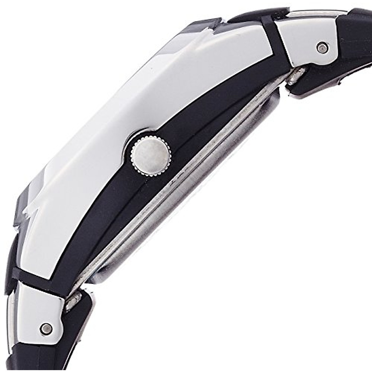 Armitron Sport Unisex 25/6418BLK Analog Easy-to-Read Dial Black Resin Strap Watch