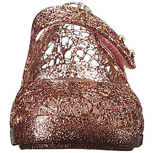 Mini Melissa Campana Zig Zag VI SP BB Mary Jane Shoe (Toddler), Mixed Pink Glitter, 5 M US Toddler