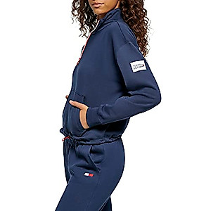 Tommy Hilfiger Sport womens Sport Jacket,Navy,Large