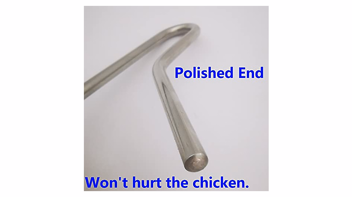 GLOBOTECH Extendable Chicken Catcher Leg Hook - Stainless Poultry Hook ...