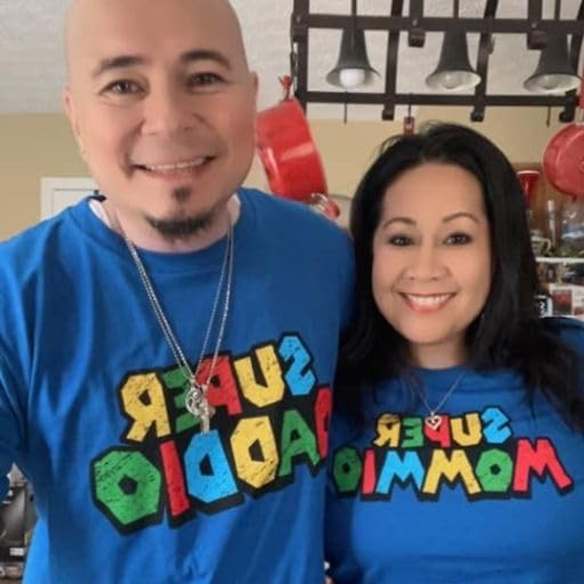 Super Daddio T-Shirt Patriotic Tribute Tee | American Pride Veteran Support Shirt | 100% Cotton Military Apparel | Blue, 3X-Large