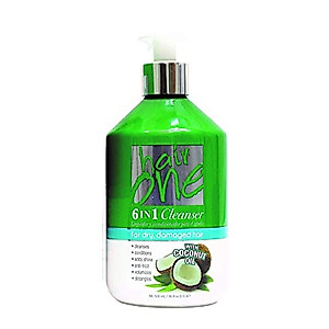 Hair One 6 in 1 Cleanser, Coconut, 16.9 Fluid Ounce