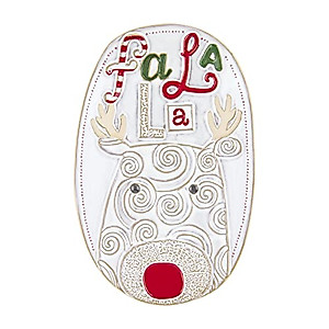 Mud Pie Christmas Sentiment Tray, Reindeer