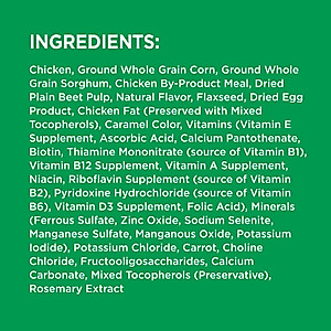 P L-RA IMS Proactive Health Minichunks Real, Farm-Raised Chicken, and Whole Grain Recipe Dry Dog Food, Complete Nutrition, 7 lb Bag