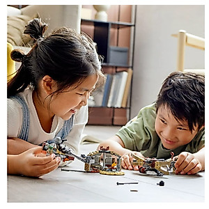 LEGO Star Wars Galactic Adventures 66708, 3-in-1 Building Toy Gift Set: The Mandalorian Trouble on Tatoonie and Imperial Armored Marauder and Clone Wars Duel on Mandalore