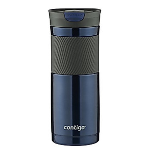 Contigo SnapSeal Byron Vacuum Insulated Stainless Steel Travel Mug, 20oz, Monaco