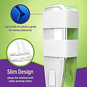 MARS WELLNESS Premium Air Gel Ankle Stirrup Brace - Ankle Brace Stabilizer With Air & Gel Cold Therapy - One Size Fits All - Stabilizing Ankle Splint