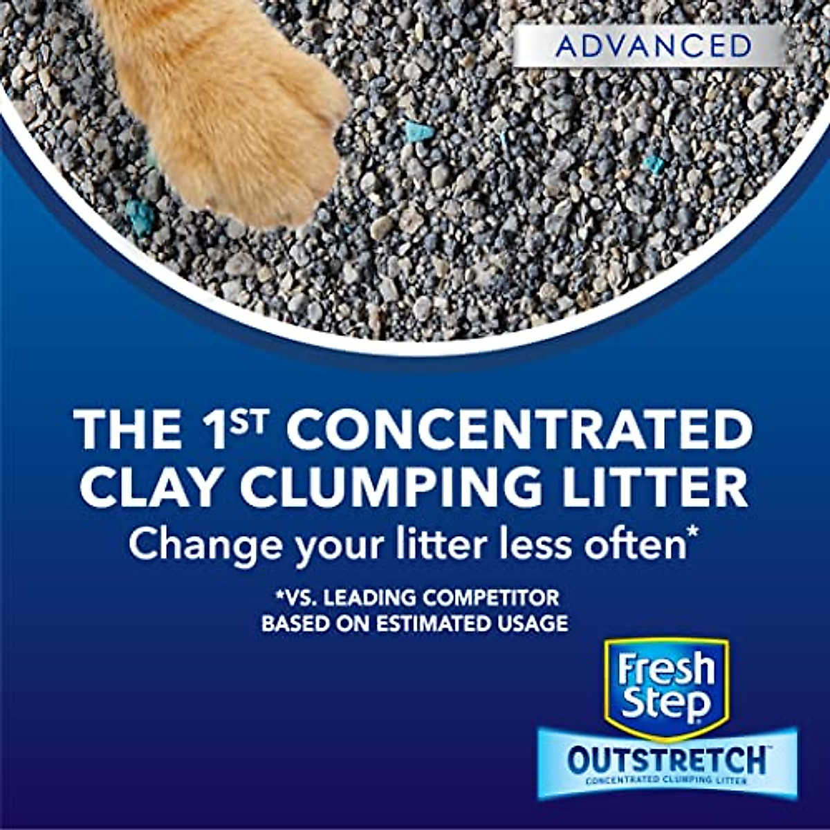 Fresh Step Outstretch, Clumping Cat Litter, Advanced, Extra Large, 32 Pounds total (2 Pack of 16lb Boxes)