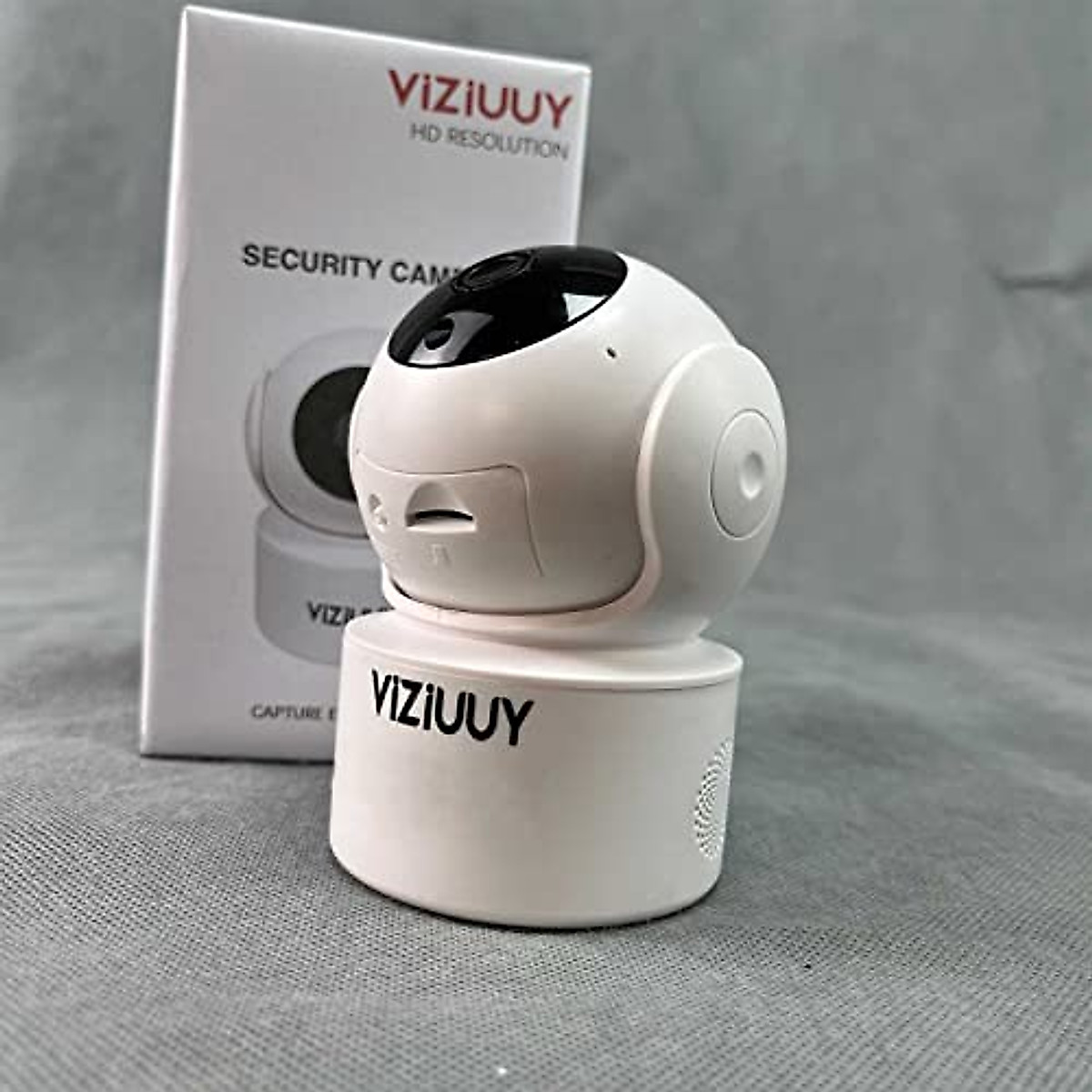 ViZiUUY Cameras for Monitoring Pets, 1080P FHD 2.4GHz WiFi Pet Camera, Home Camera for Pet/Baby, Dog Camera