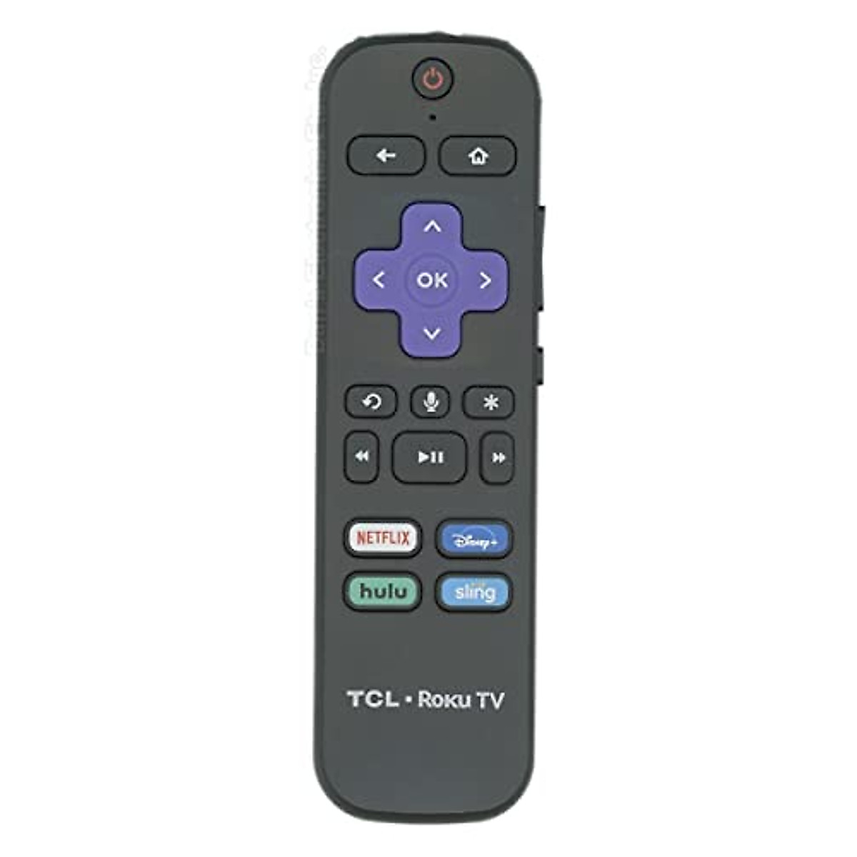 OEM RCAL5 ROKU Voice TV Remote Control Work for TCL Class 6 and 8 Series 4K QLED Dolby Vision HDR Smart ROKU TV Models 55R625 55R635 65Q825 65R625 65R635 75Q825 75R635 (Renewed)
