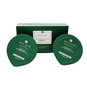 WEILAIYA White Ginger Prevent Hair Loss Shampoo 14g and Conditioner 14g Mini sample/travel/test try set for Normal/Oily Hair & Scalp