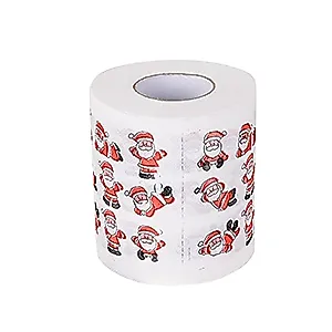 Christmas Printing Toilet Paper Old Man Christmas Pattern Paper Toilet Printing Paper Printing Roll Paper Printing Toilet
