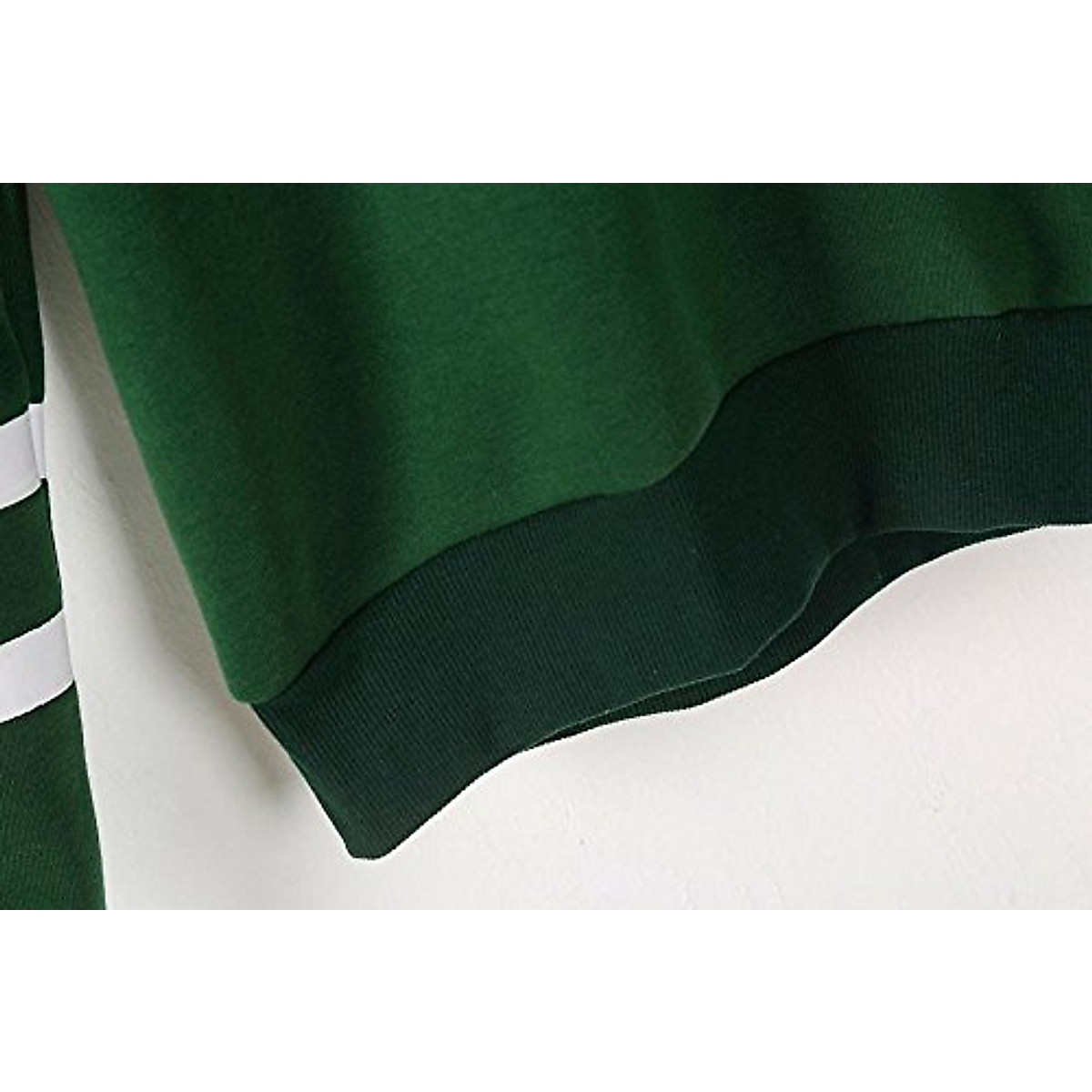 Sweatshirt for Women THENLIAN Womens Print Long Sleeve Hoodie Sweatshirt Jumper Hooded Pullover Tops Blouse(Green, XL)