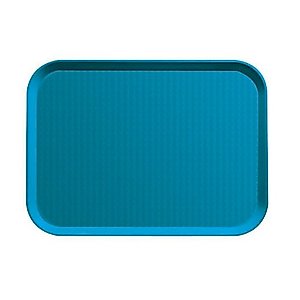 Cambro (1216FF-414) Polypropylene Fast Food Tray, 11-7/8 by 16-1/8-Inch, Blue [Case of 24]