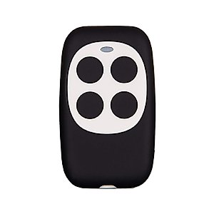 XIHADA Universal Garage Door Opener Remote Universal Gate Remote Control Homelink Key Fob Cloning Programmable Learning 4-Buttons Multi Frequency 280MHZ-868MHZ (1 PC, White 3)