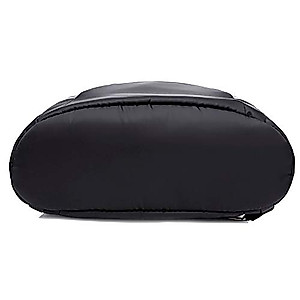 Women Backpack Purse PU Washed Leather Backpack, Mini Backpack Purse Fashion Ladies Satchel Travel Shoulder Bags Black