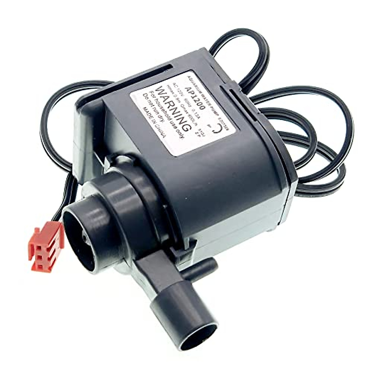AP1200 AC120V Commercial large flowing ice machine water pump Small circulation submersible pump Fit for HZB-30F,HZB-38F,HZB-32,HZB-45,HZB-65,HZB-90,HZB-120,HZB-160 Ice Maker 60Hz 0.13A Hmax:0.8m