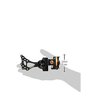 Apex Gear Covert 1-Pin Sight .019" / .010" Black