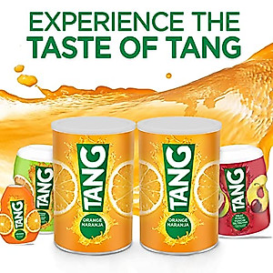 Tang Jumbo Orange Naturally Flavored Powdered Drink Mix 58.9 oz(Pack of 2)