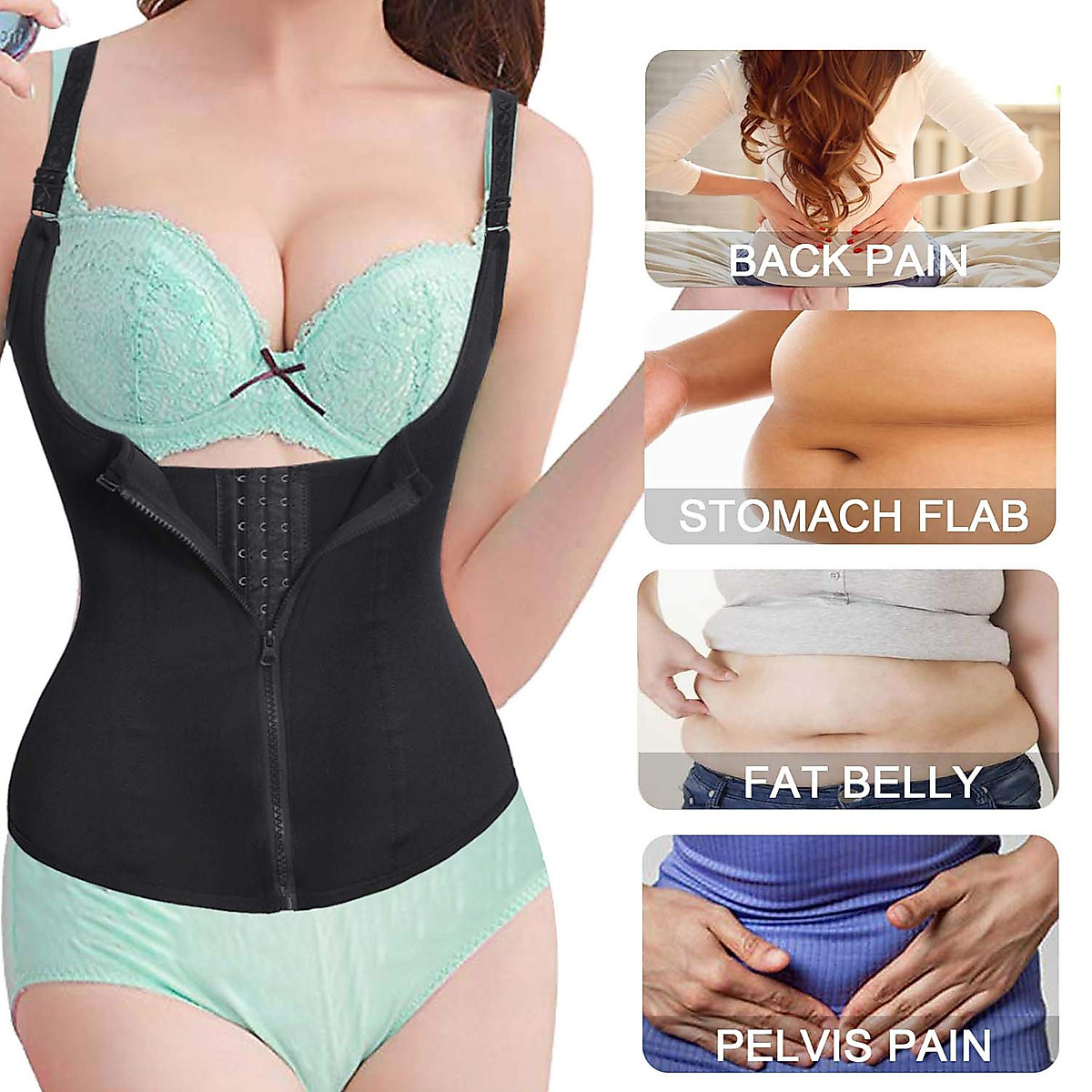 URSEXYLY Maternity Support Belt Postpartum Waist Trainer Shapewear Recovery Waist Cincher