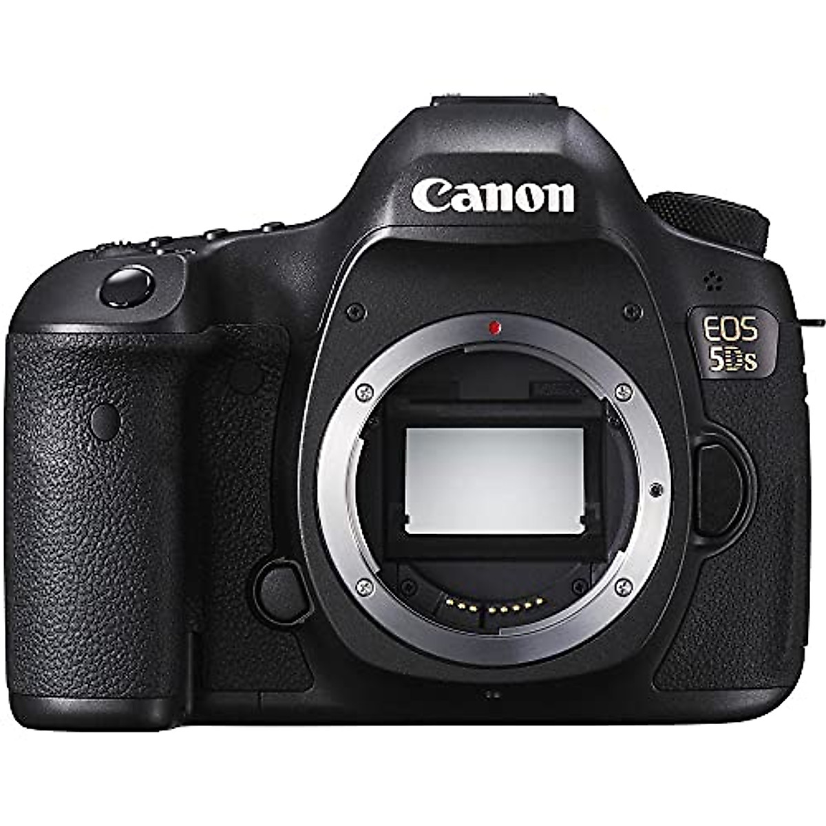 Canon EOS 5DS DSLR Camera (Body Only) (0581C002) + 64GB Memory Card + Case + Card Reader + Flex Tripod + Hand Strap + Cap Keeper + Memory Wallet + Cleaning Kit (Renewed)