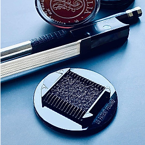 CECILIA 'SOLO' Rosin for Viola, Rosin Specially Formulated Viola Rosin for Viola Bows with Included Rosin Spreader (Full Cake)