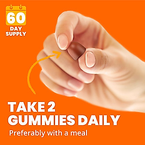 Sundown Adult Multivitamin Gummies with Vitamin C, D3 and Zinc for Immune Health, 120 Count