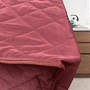 Becony Convection Toaster Oven Cover - Smart Microwave Oven Protector Waterproof Dustproof and Stain Resistant,Outdoor Kitchen Accessories(Red)