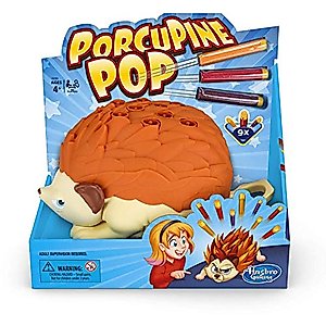 Hasbro Gaming Porcupine Pop Game for Kids Ages 4 & Up