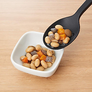 MUJI Silicone Cooking Spoon Small 25cm Black