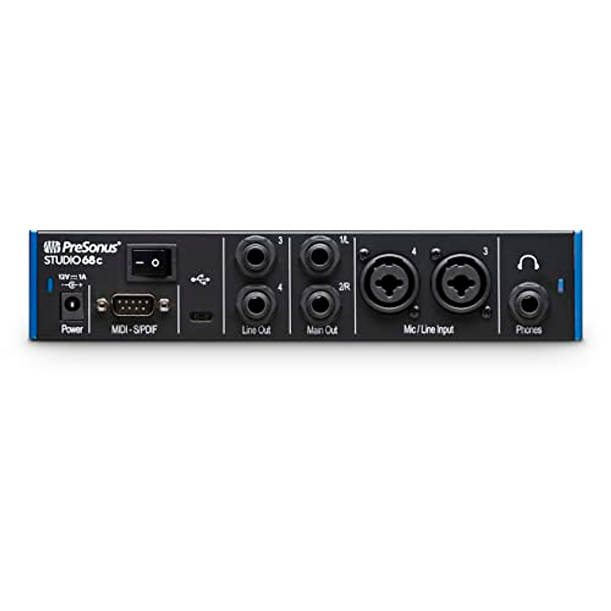 PreSonus Studio 68c 6x6, 192 kHz, USB Audio Interface with Studio One Artist and Ableton Live Lite DAW Recording Software