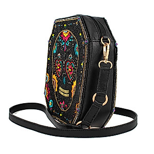 Mary Frances Face Crossbody Handbag, Multi