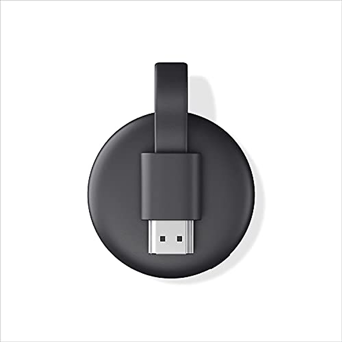 Google Chromecast - Streaming Device with HDMI Cable - Stream Shows, Music, Photos, and Sports from Your Phone to Your TV with Microfiber Cloth and Travel Carrying Pouch - Charcoal, Black