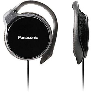 Panasonic RP-HS46-K SLIMZ Ear-Clip Headphones with Ultra-Slim Housing (Black) (Discontinued by Manufacturer)