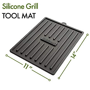 Cuisinart CTM-820 Silicone Tool, Black Grill Mat