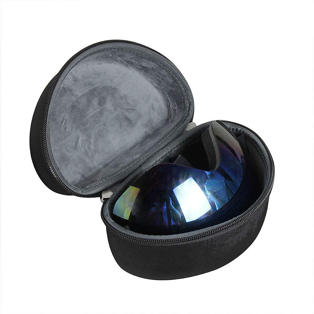 Hermitshell Travel Case for Ski Goggles, Snowboard Snow Goggles - Universal Accessory for Carrying Snow Eyewear of All Shapes and Sizes