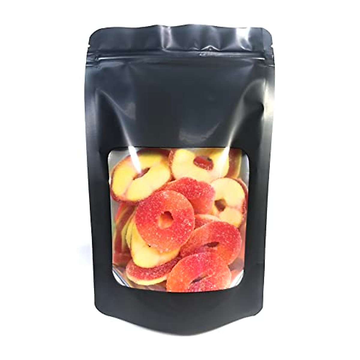 100 Pk Resealable Mylar Bags 4 Mil Stand Up Smell Proof Leak Proof Foil Pouch. Travel, Storage & Display. Food Grade ROYPACK (5" x 8" x 2.5")