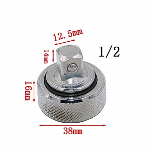 KangTeer Palm Ratchet 3Pcs Palm ThumbWheel Drive Ratchet Palm Thunder Ratchet Wrench 1/2" 1/4" 3/8" Drive Palm Drive Ratchet Hand Tool Set